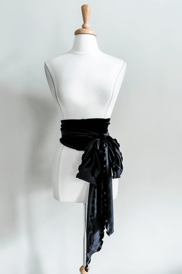 Scalloped Sash | Velvet - Diane Kroe